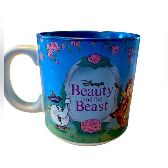 Disney | Dining | Collectible Vintage 991 Disney Store Beauty And The ...